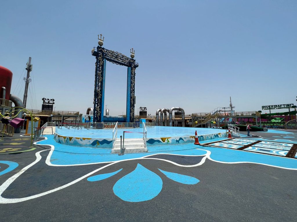 Civil & Concrete Work at Big Wave Ride, Water & Channel Maze Fountains ...